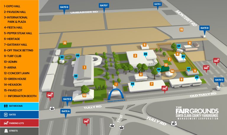 Fairgrounds Map The Fairgrounds