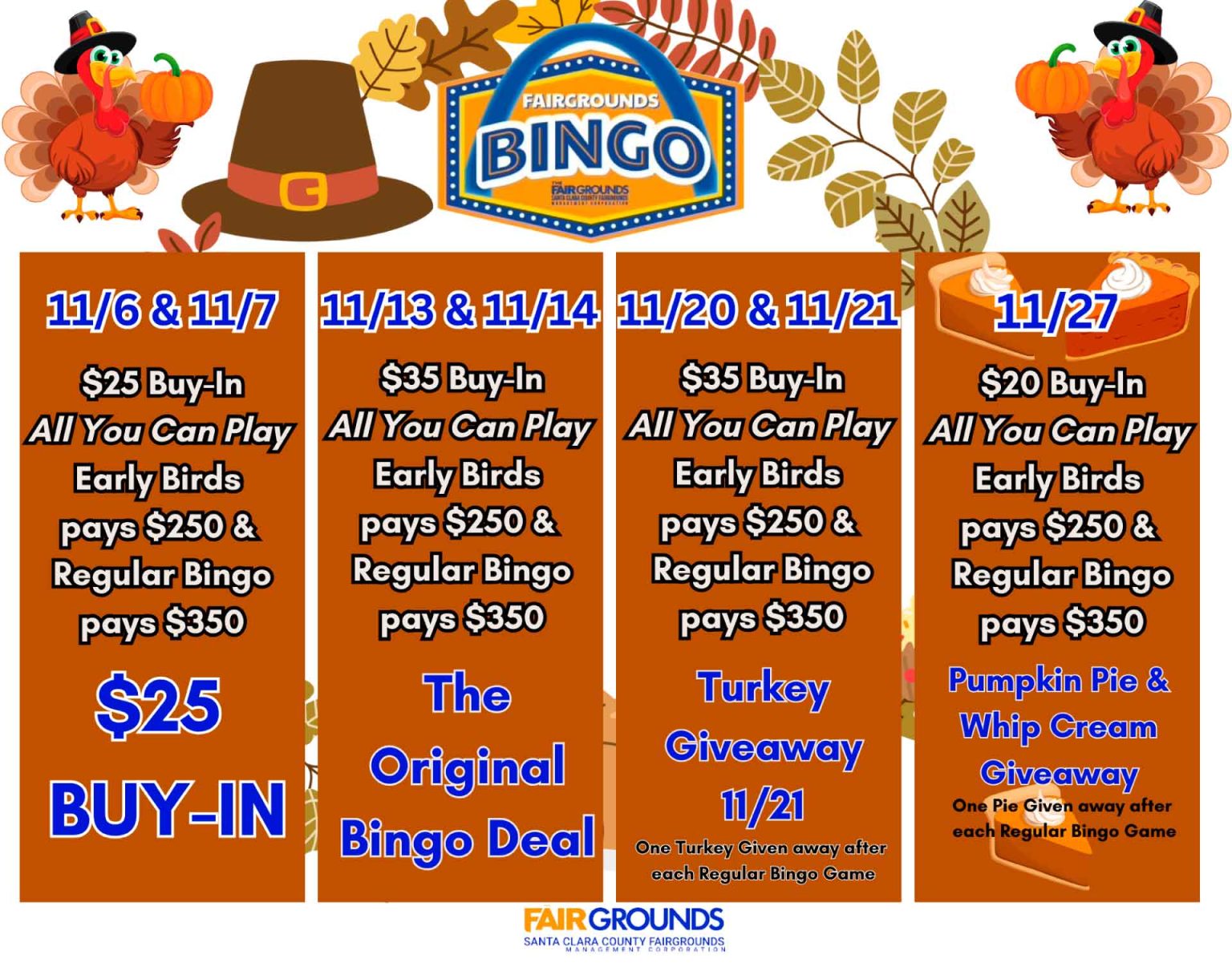 Fairgrounds Bingo - The Fairgrounds