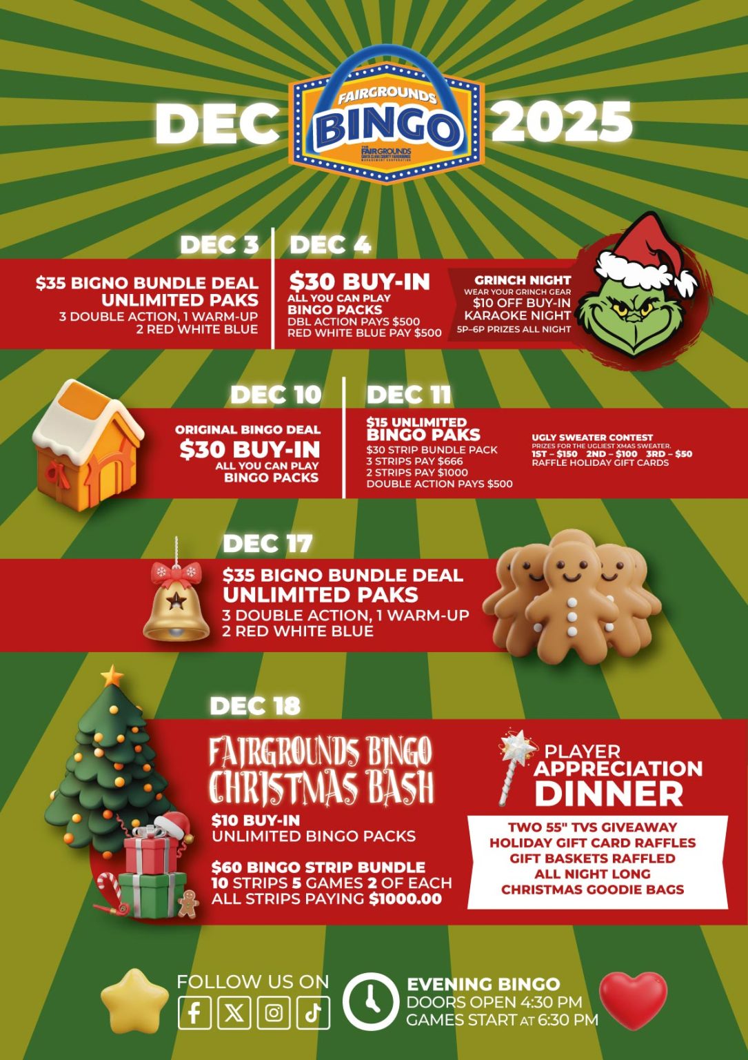 Fairgrounds Bingo - The Fairgrounds