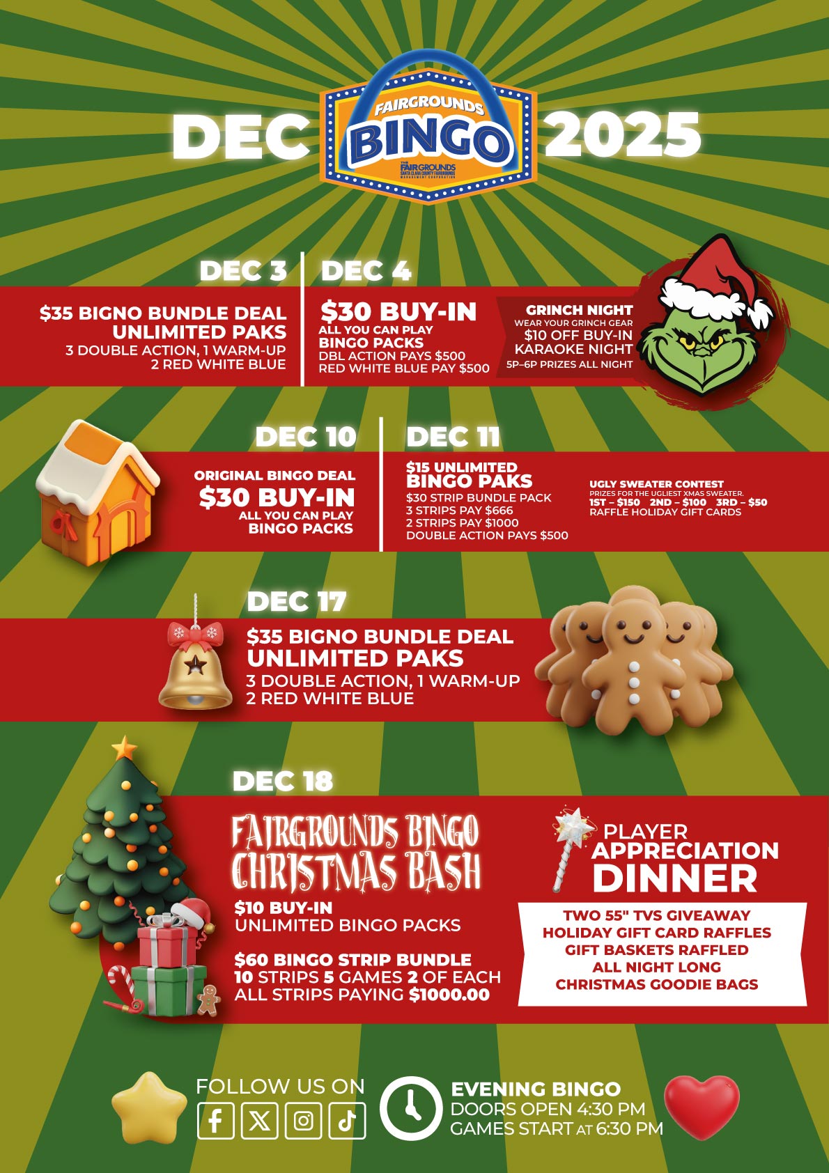 Fairgrounds Bingo - The Fairgrounds